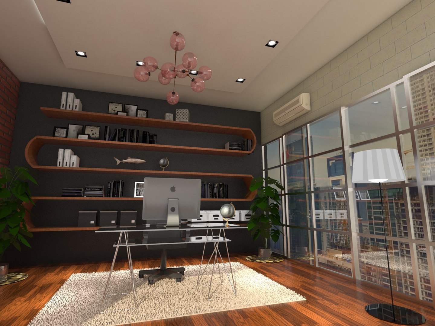 Office Design 3D Model - TurboSquid 1379527