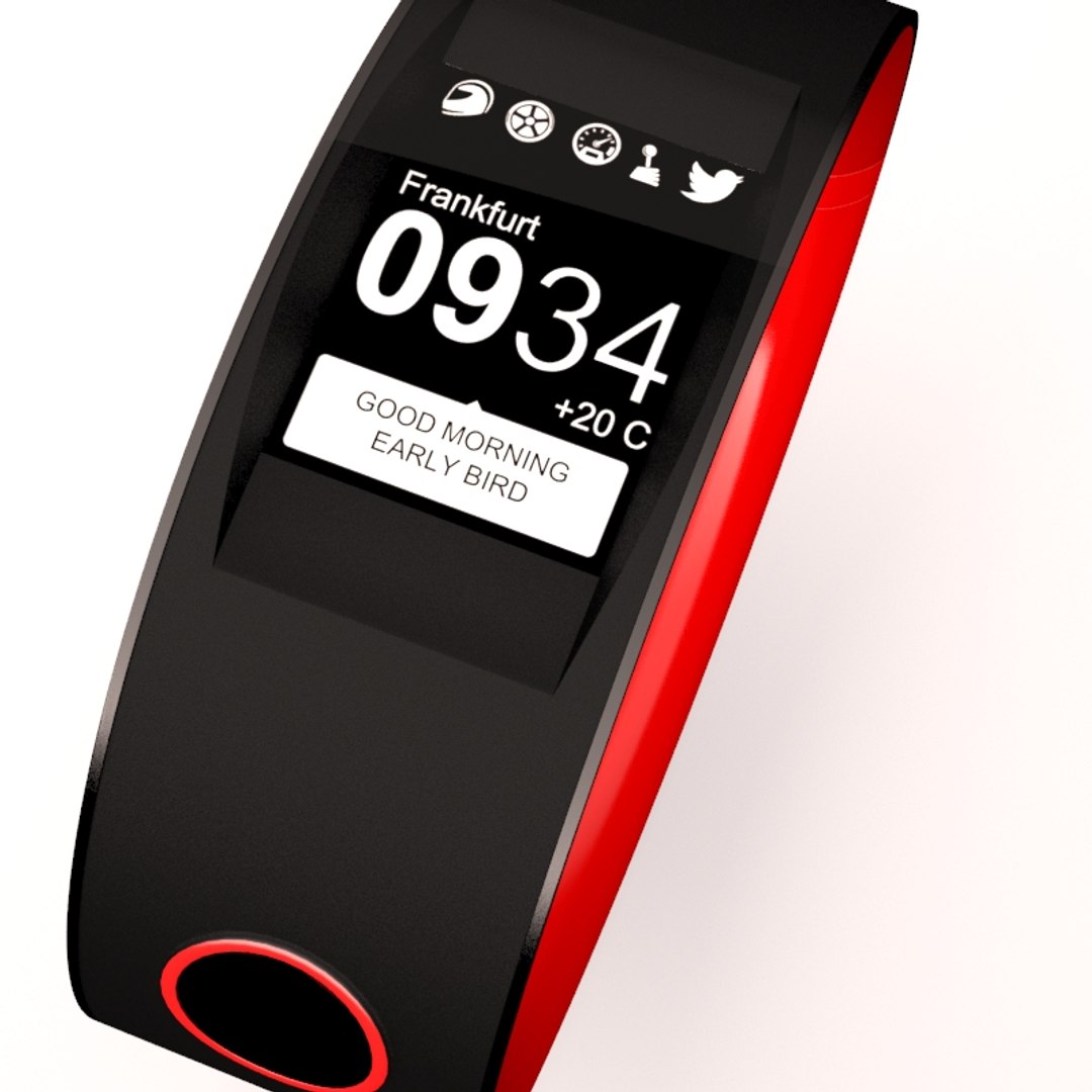 Nissan Nismo Smartwatch 3d Model