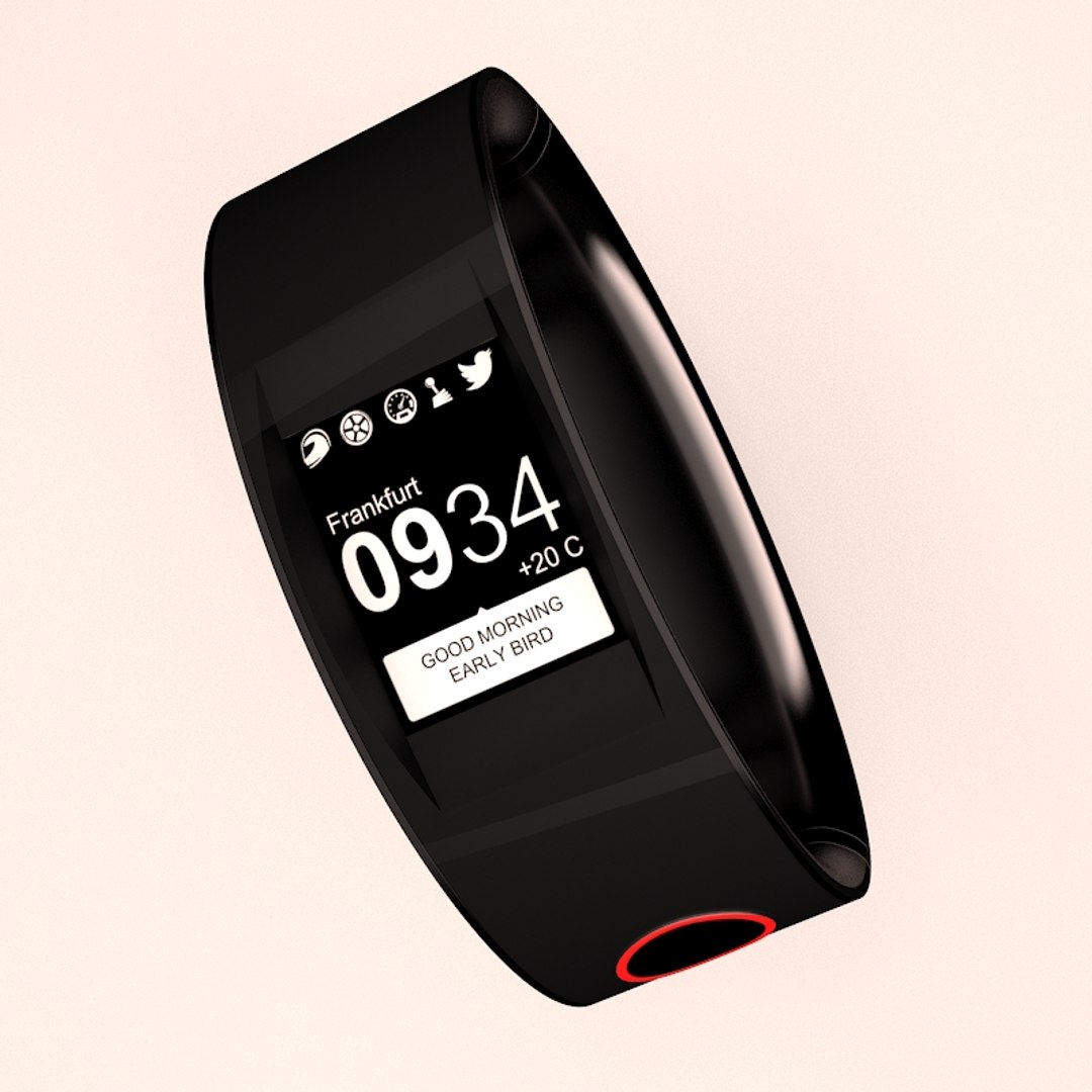 Nissan Nismo Smartwatch 3d Model