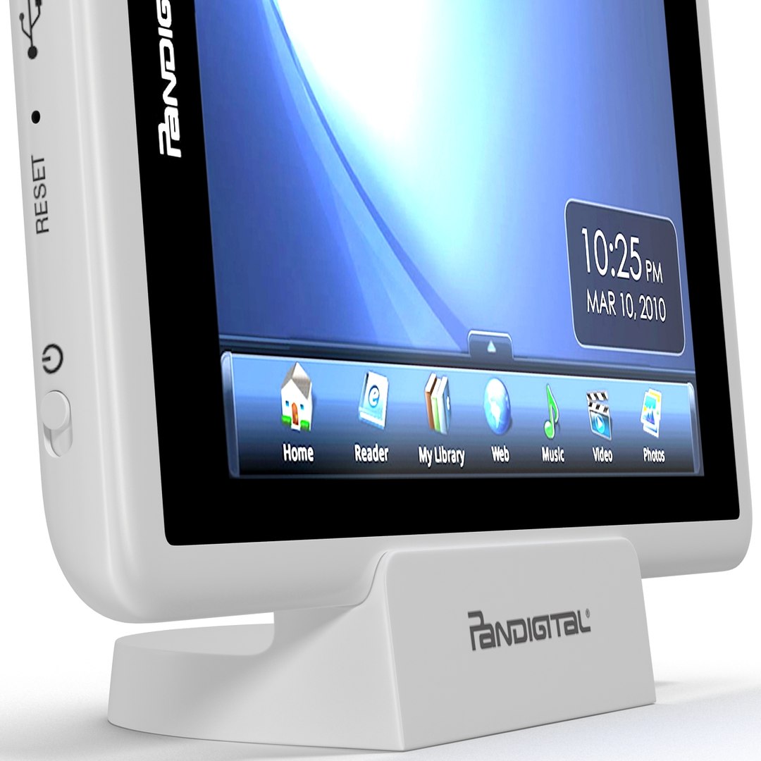 tablet pandigital t2-70fw 3d model
