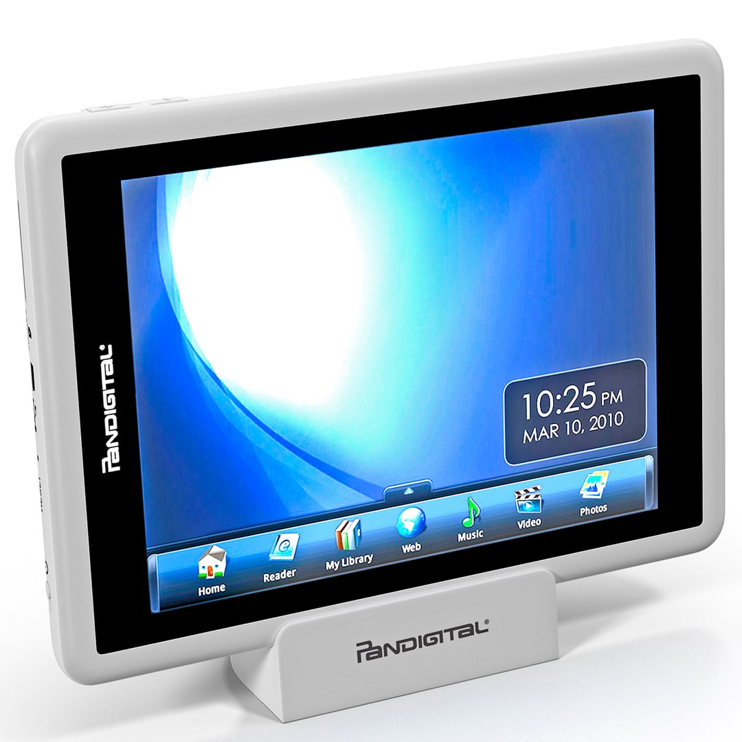 tablet pandigital t2-70fw 3d model