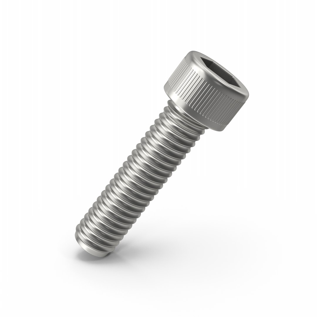 3D Internal Hex Head Bolt - TurboSquid 1915279