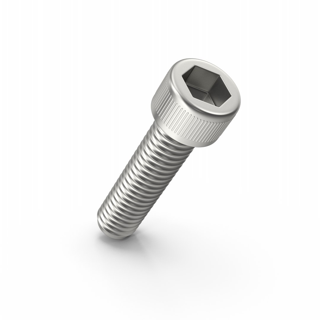 3D Internal Hex Head Bolt - TurboSquid 1915279
