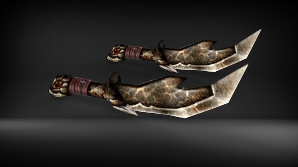 Knight online mirage dagger 3D - TurboSquid 1394722