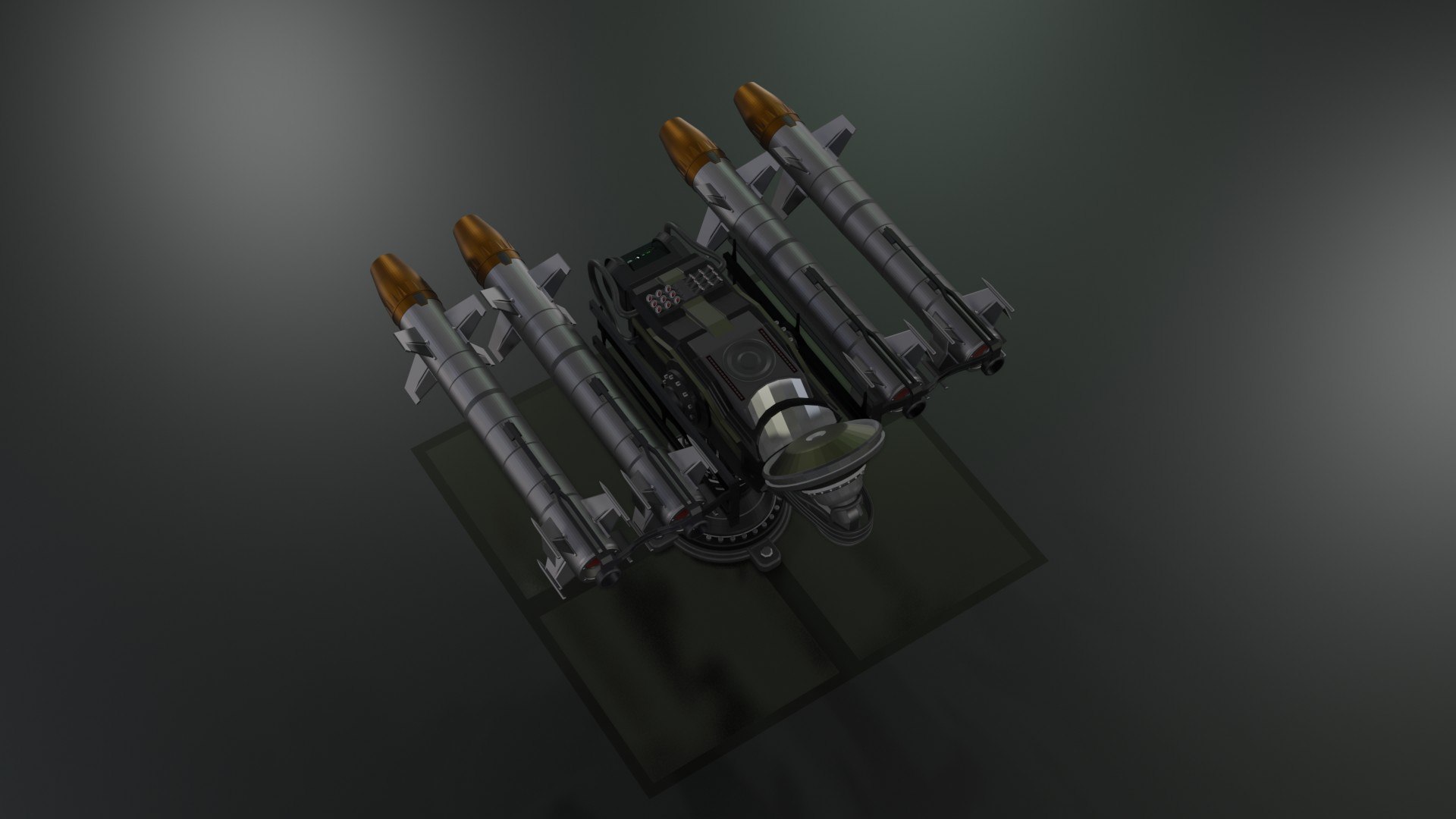 3D rocket launcher model - TurboSquid 1873780