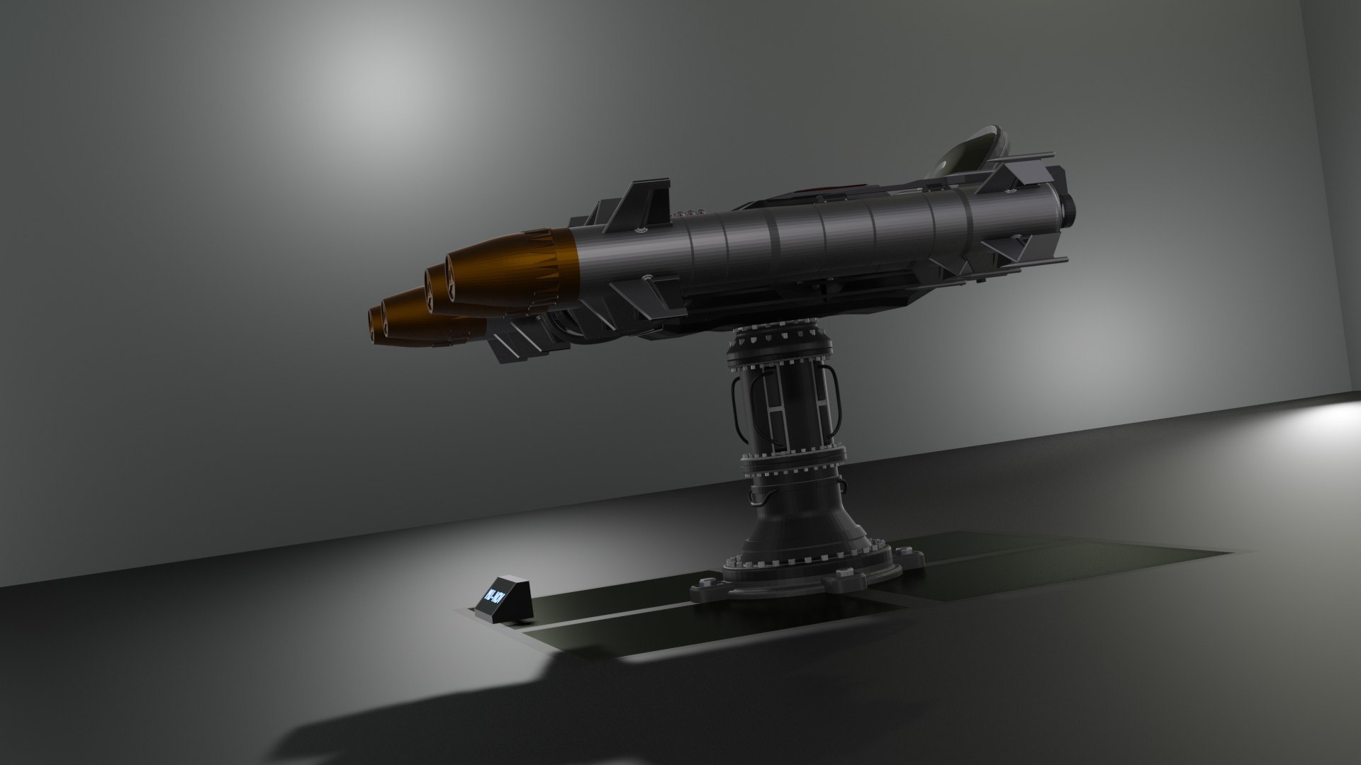 3D rocket launcher model - TurboSquid 1873780
