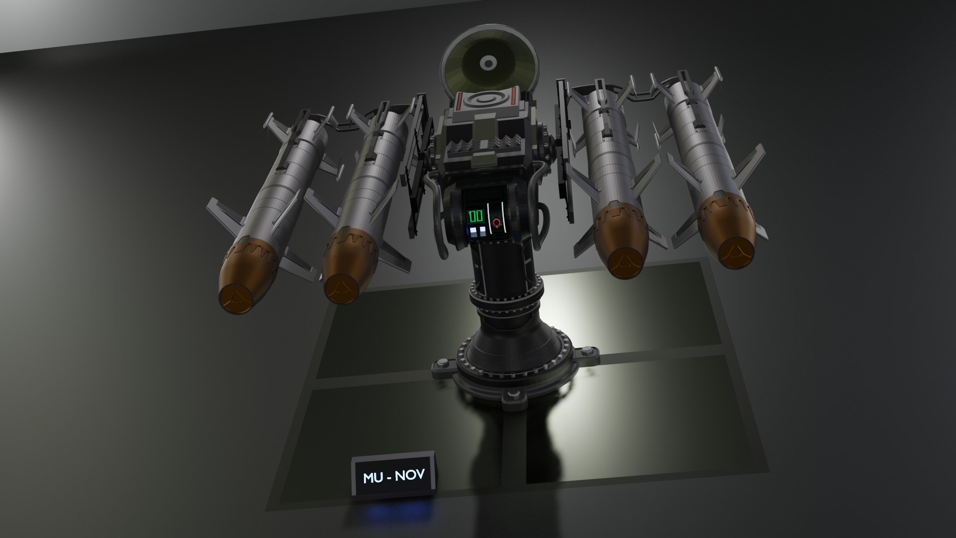 3D rocket launcher model - TurboSquid 1873780