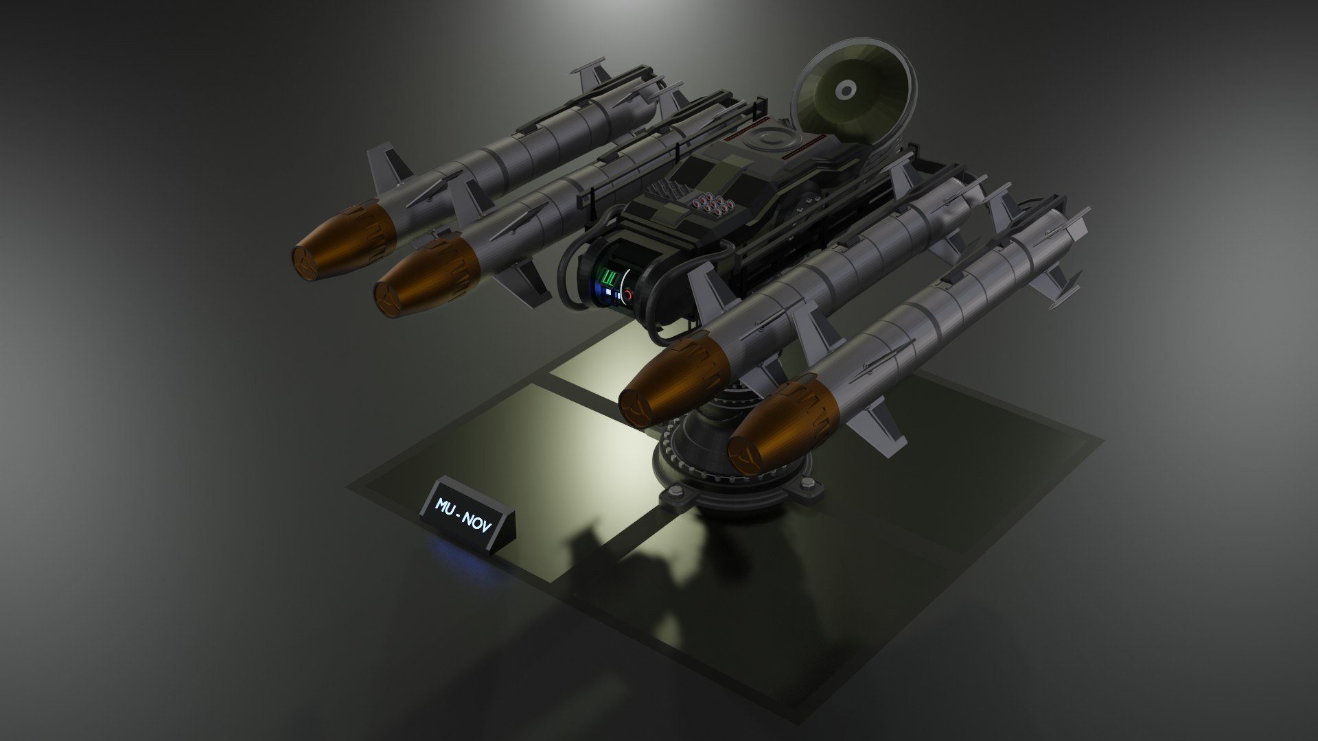 3D rocket launcher model - TurboSquid 1873780