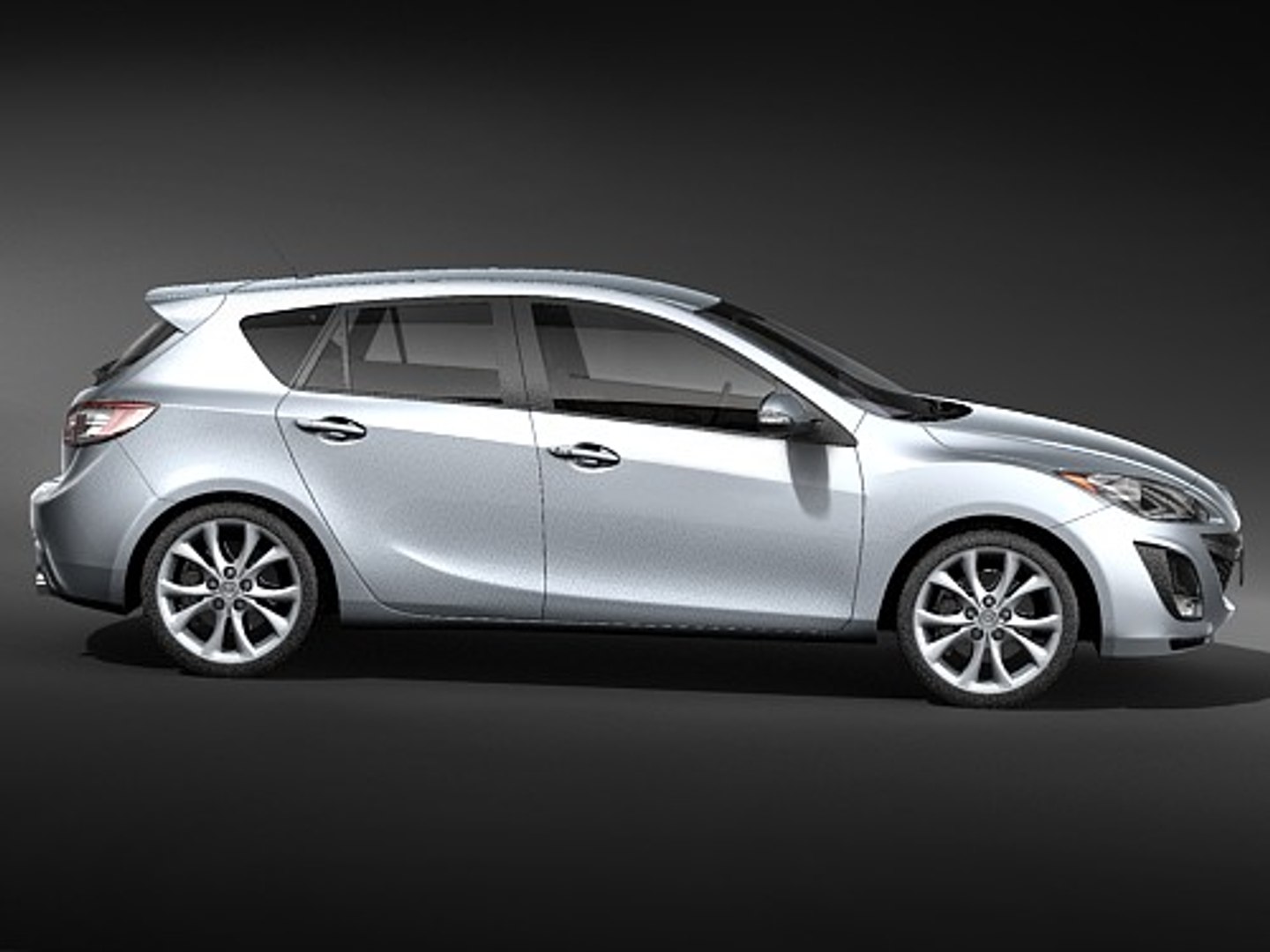 3d Mazda 3 2009 2012