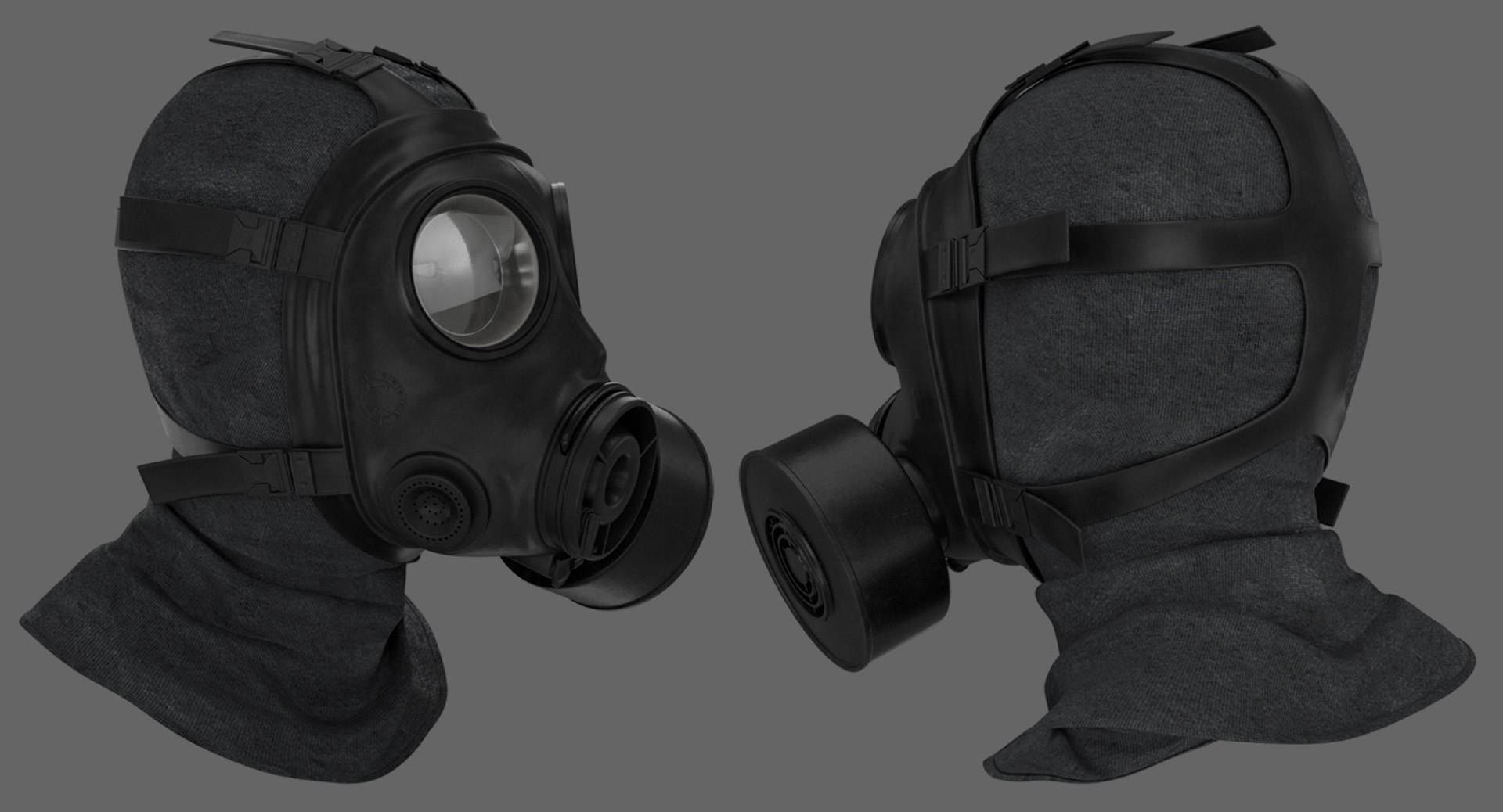 Army s10 gas mask 3D - TurboSquid 1264254
