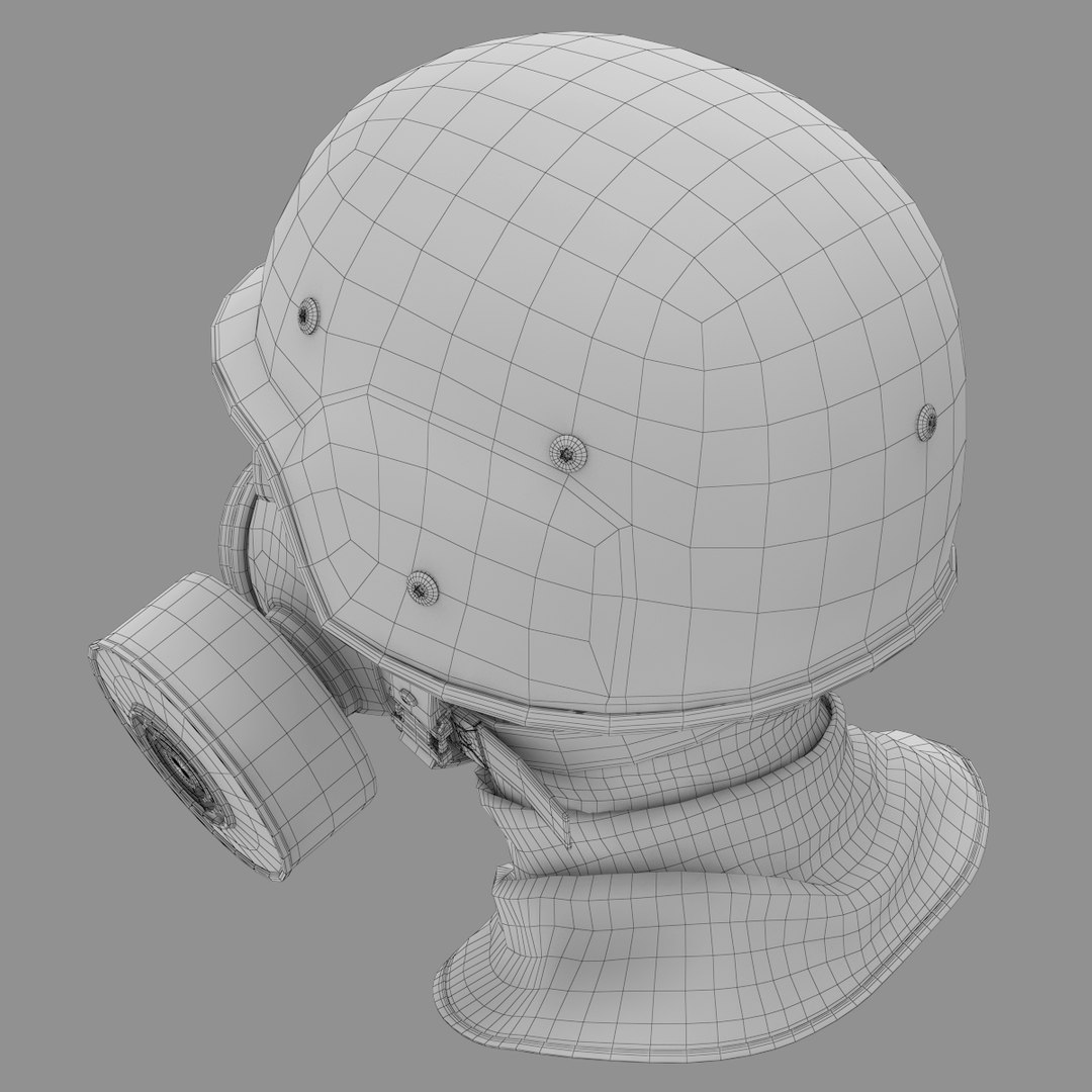 Army s10 gas mask 3D - TurboSquid 1264254