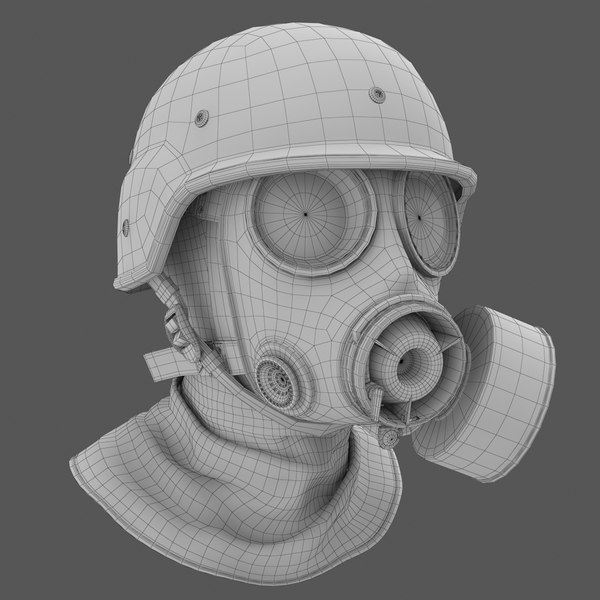 Army s10 gas mask 3D - TurboSquid 1264254