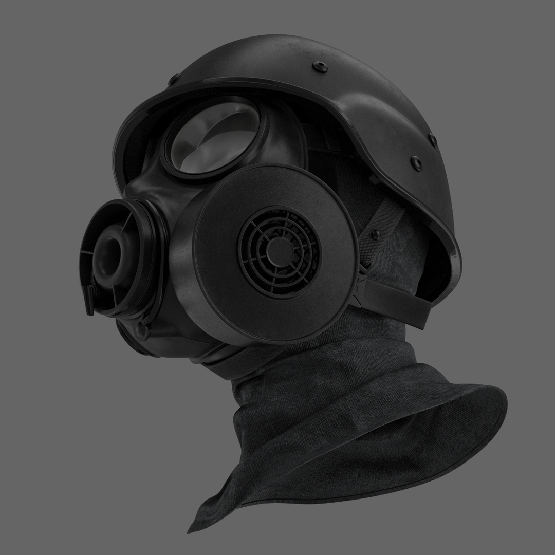 Army s10 gas mask 3D - TurboSquid 1264254