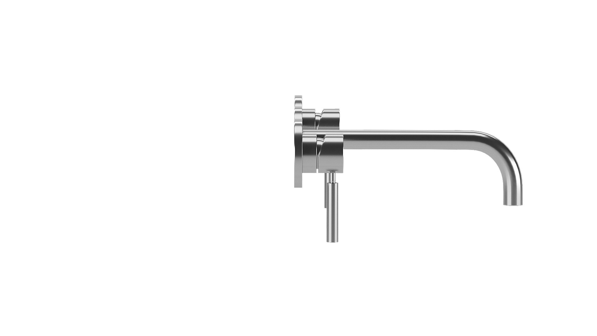 3D Neve Lino Wall-mounted Spout Model - TurboSquid 2103664