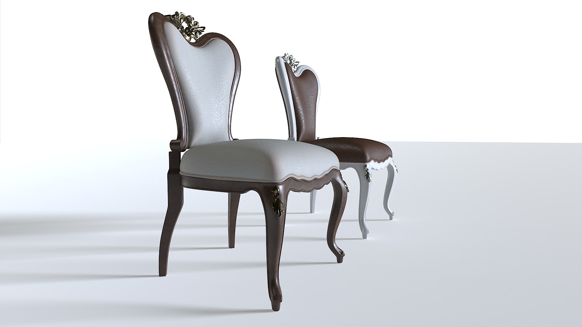 3D Model Luxury Chair Pack 1 - TurboSquid 2195439