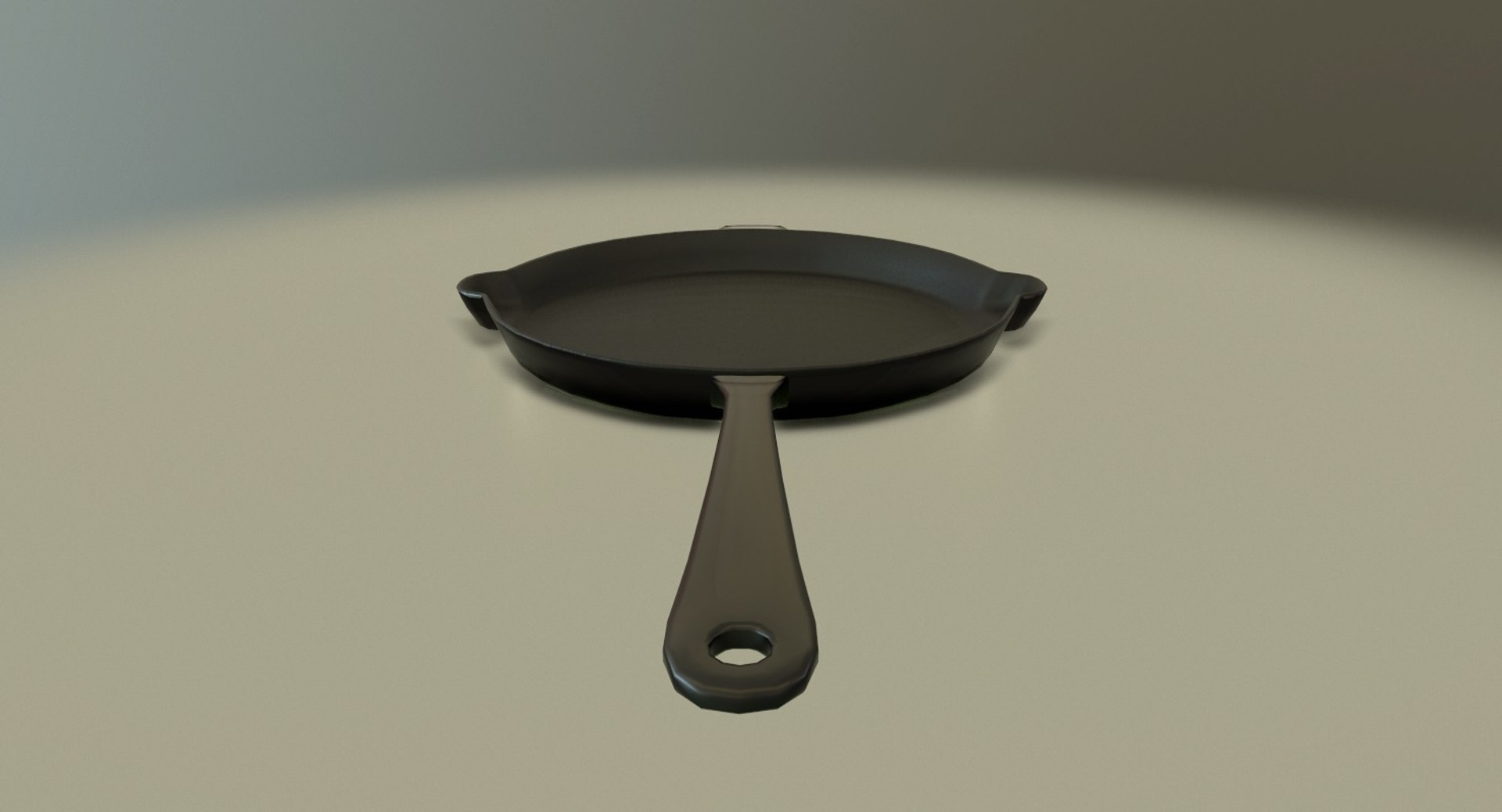 3D frying pan polys model | 1144389 | TurboSquid