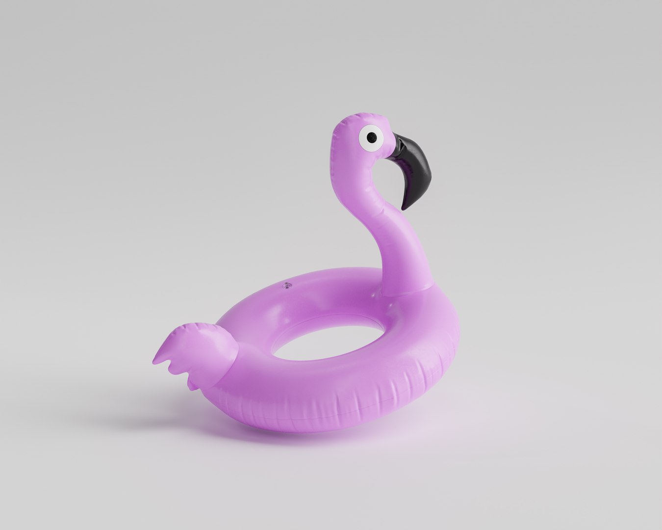 3D Inflatable Flamingo Float - TurboSquid 2183134