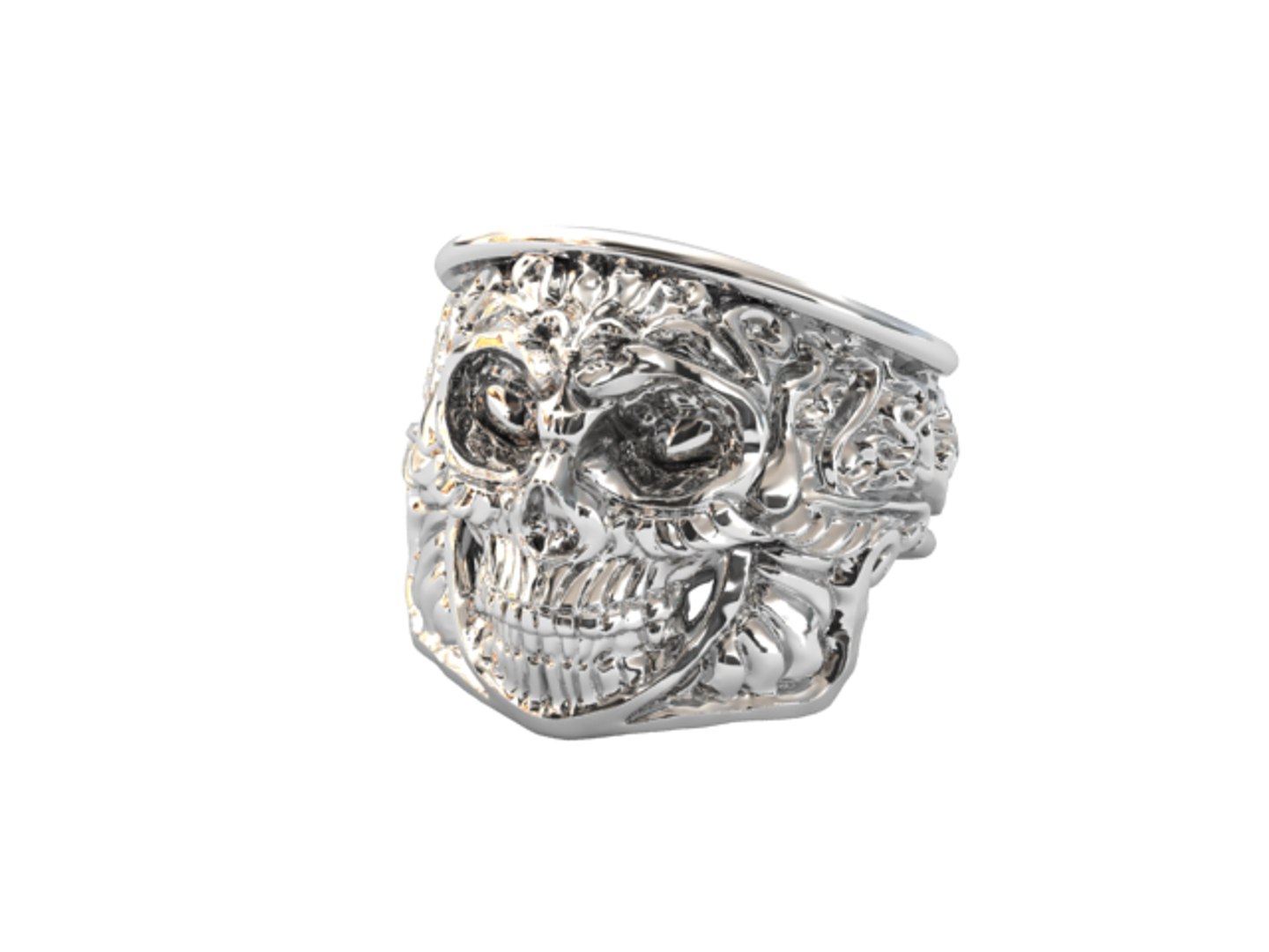 max skull ring