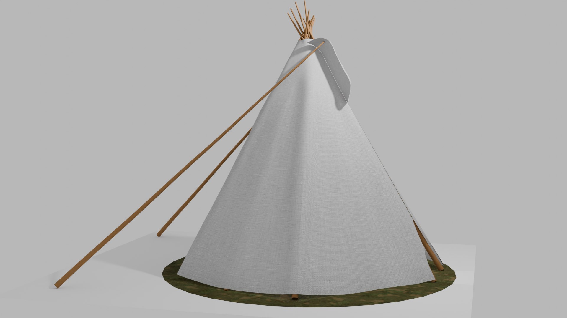 Teepee 3D Model - TurboSquid 2217459