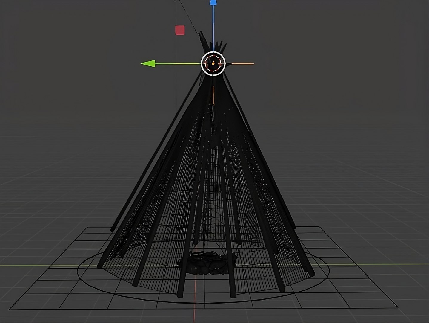 Teepee 3D Model - TurboSquid 2217459