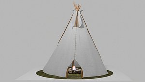 Free 3D Architecture-Teepee Models | TurboSquid