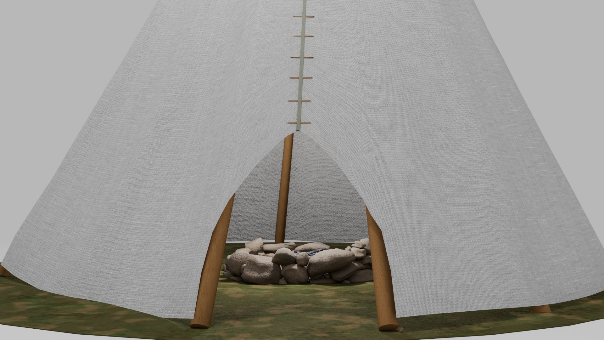 Teepee 3D Model - TurboSquid 2217459