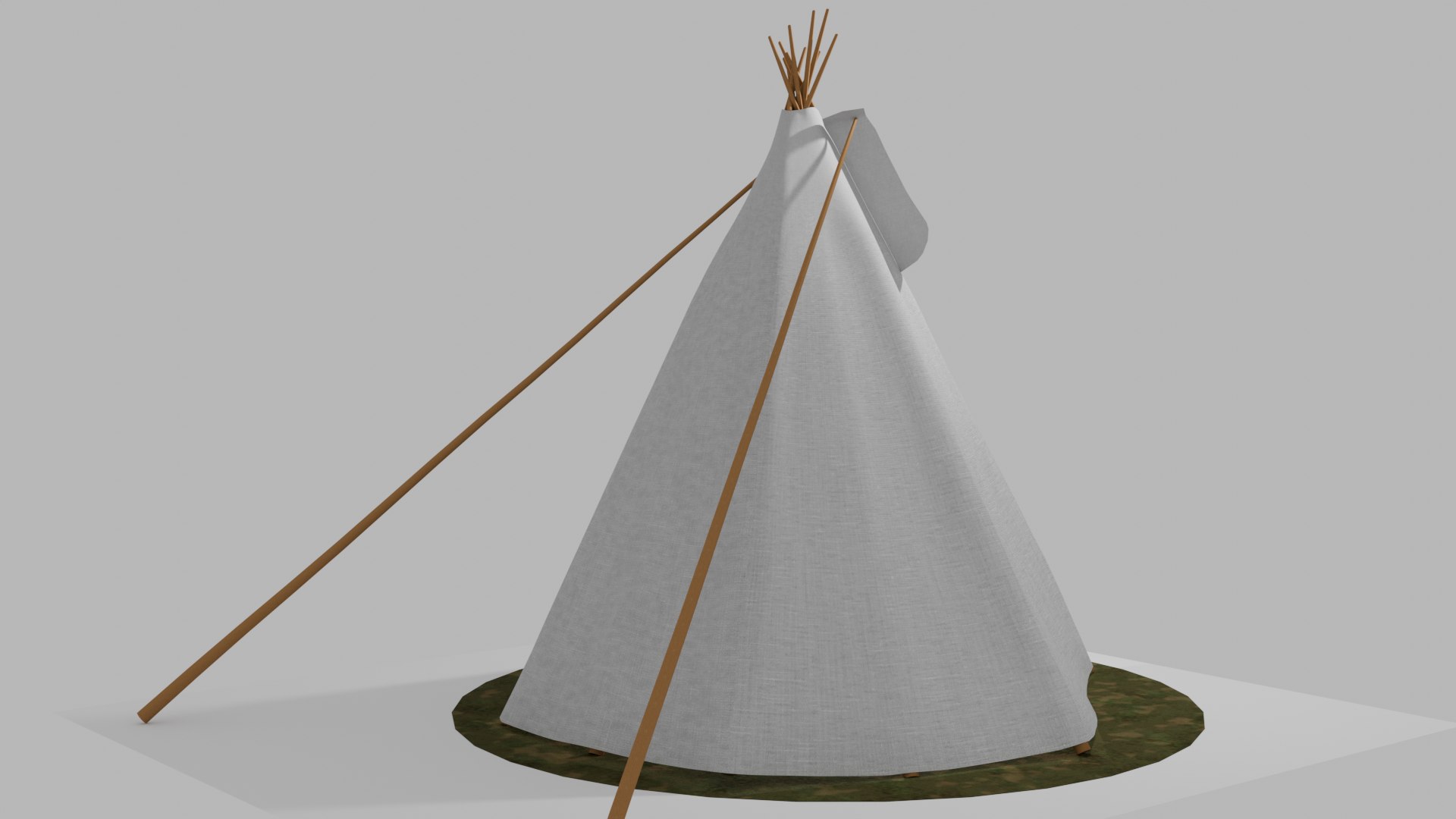 Teepee 3D Model - TurboSquid 2217459