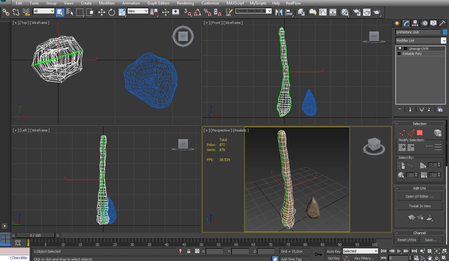 3d Prehistoric Tools