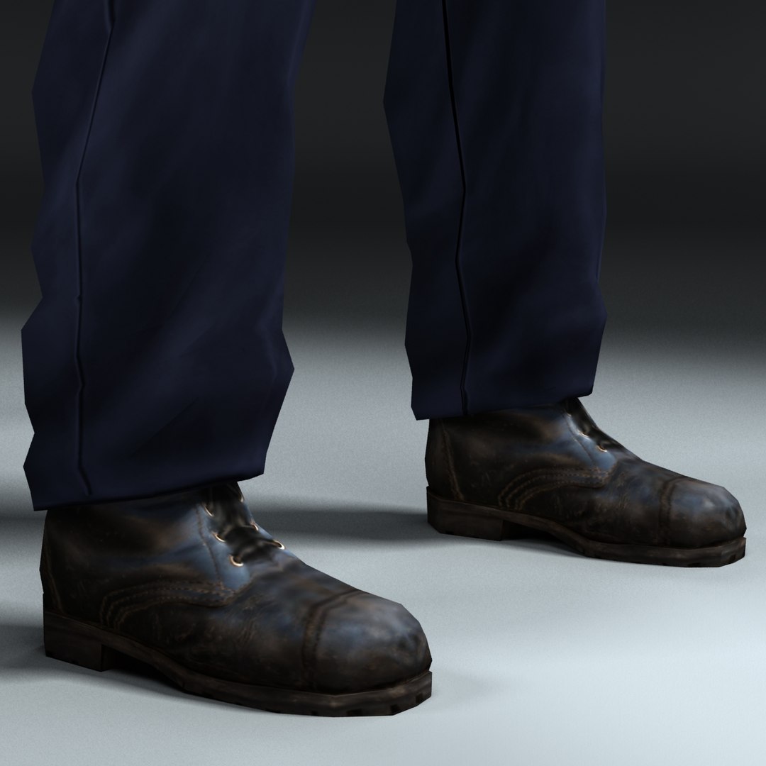 Policeman Police Man 3d Model