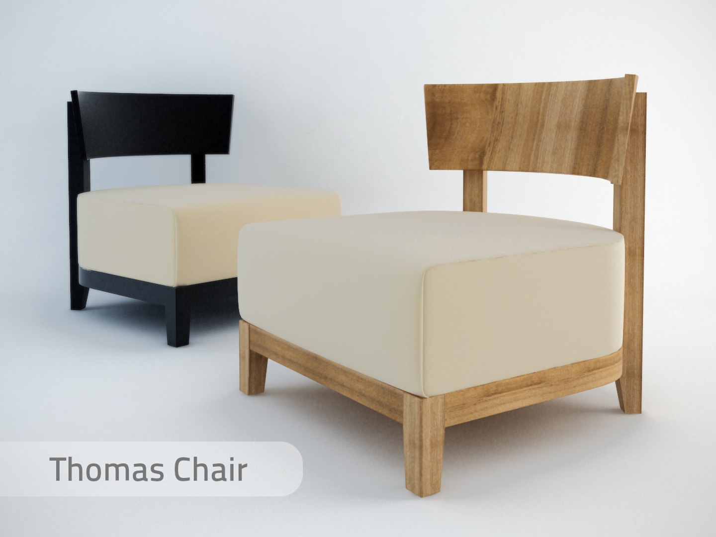 3d Model Thomas Chair