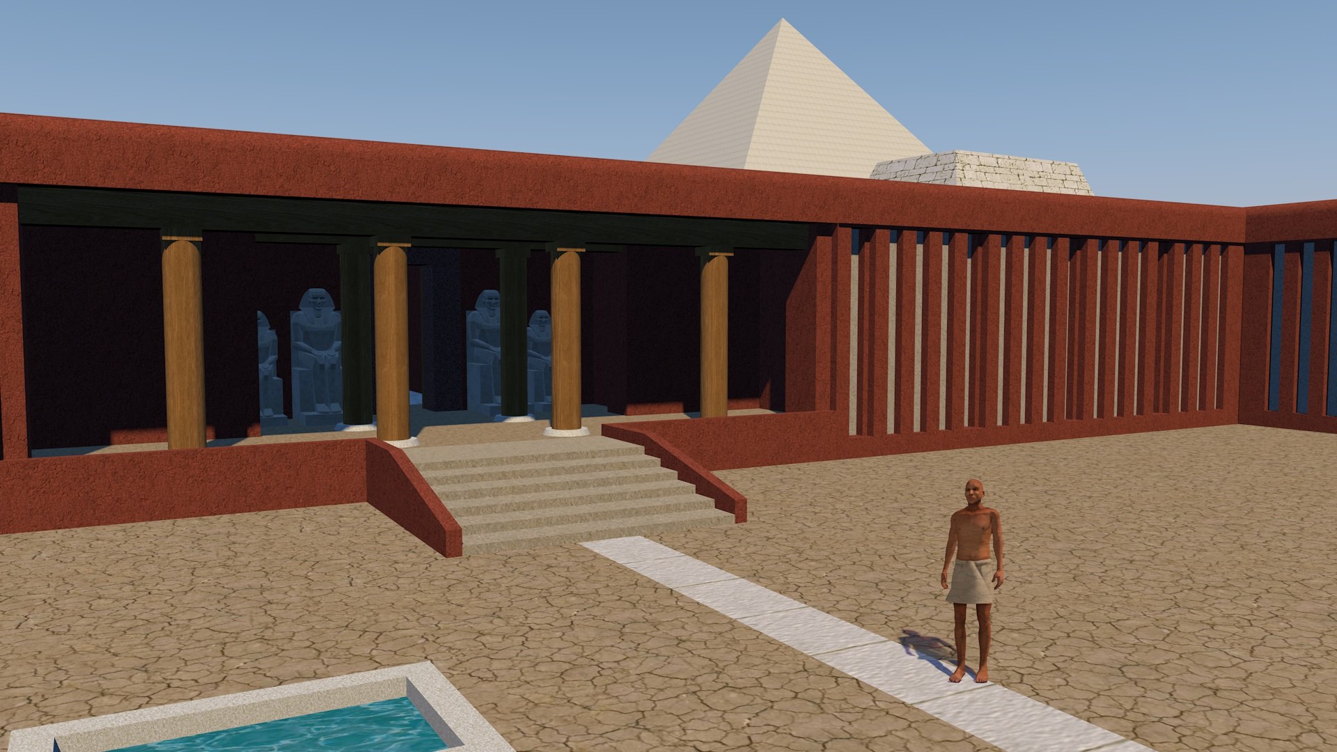 Giza Plateau True Scale Model - TurboSquid 2003547