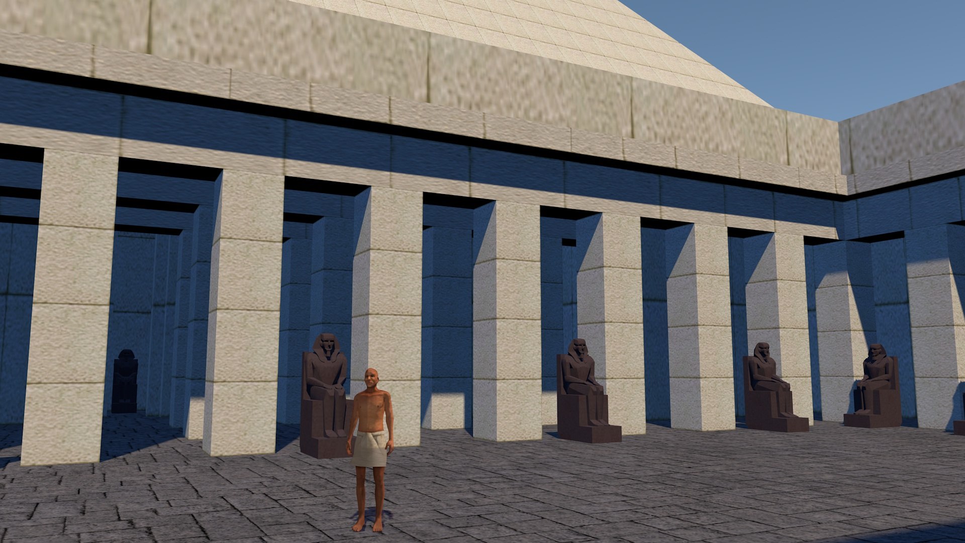 Giza Plateau True Scale Model - TurboSquid 2003547