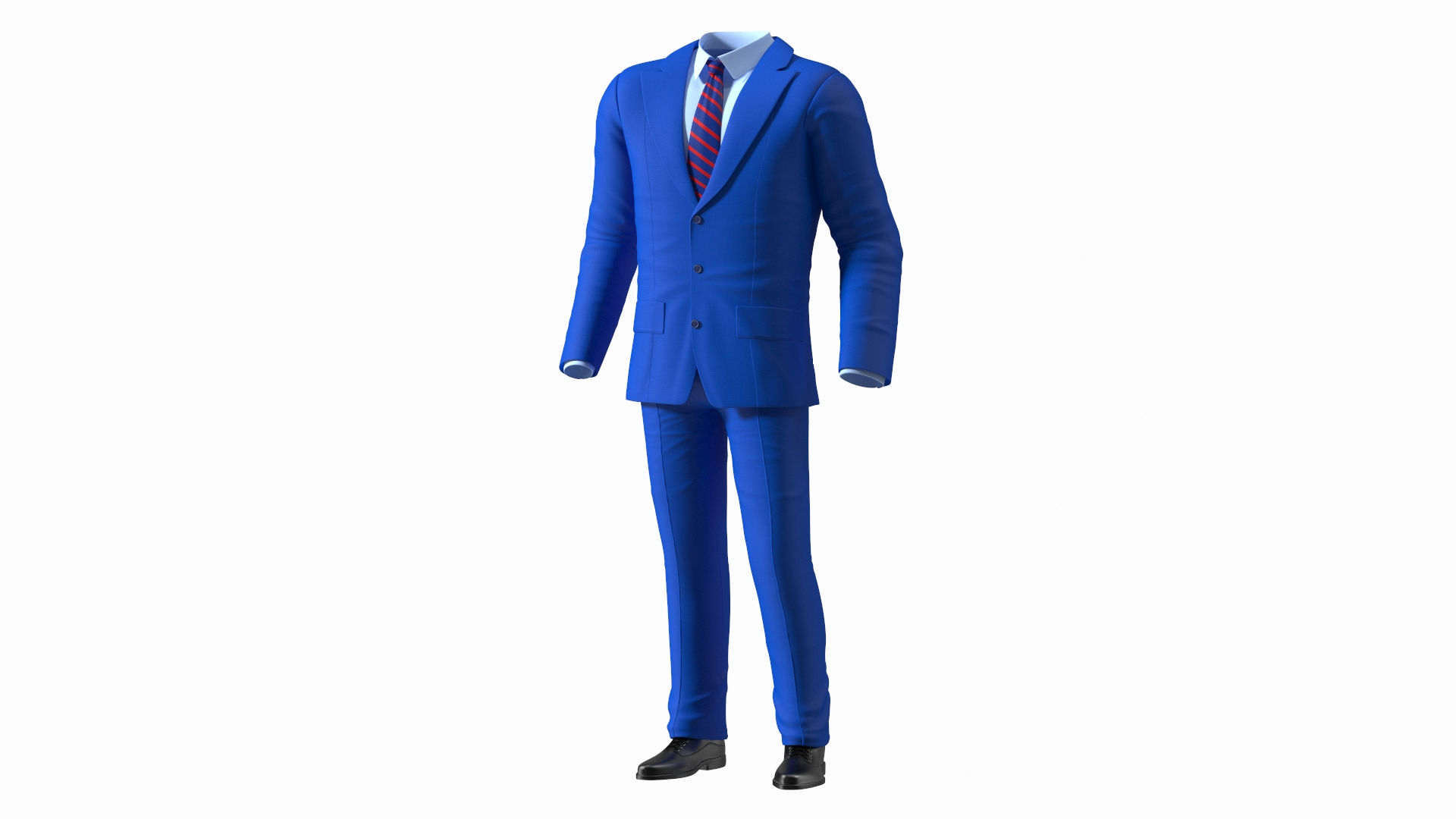 Cartoon Business Suit 3D Model - TurboSquid 1782446