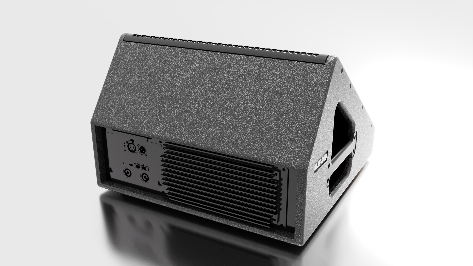 Stage Monitor System Meyer Sound MJF 208 3D model - TurboSquid 2181650