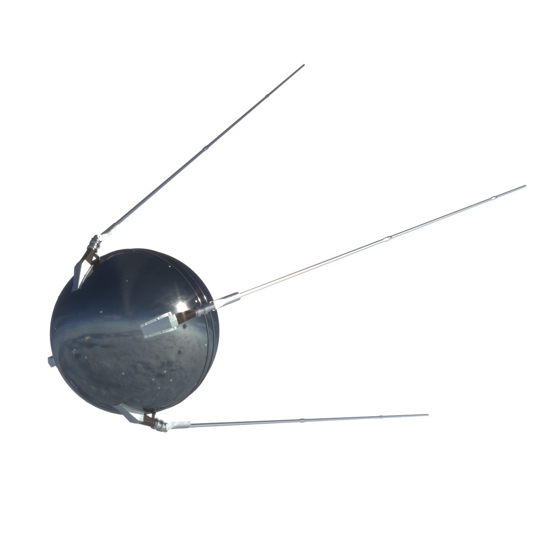 3D Sputnik 1 - TurboSquid 1432580