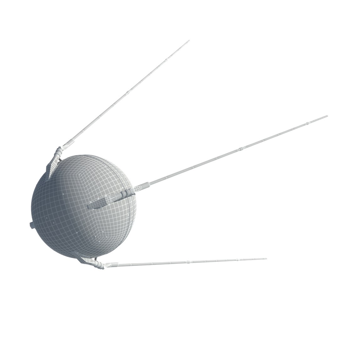 3D Sputnik 1 - TurboSquid 1432580