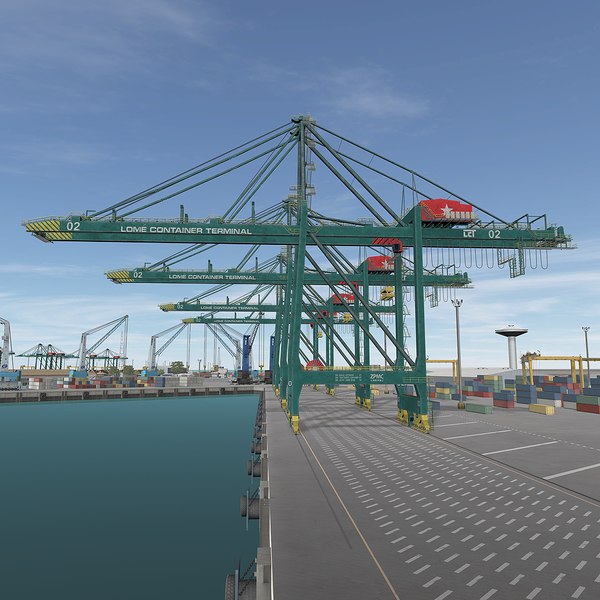 3D container cargo - TurboSquid 1434905