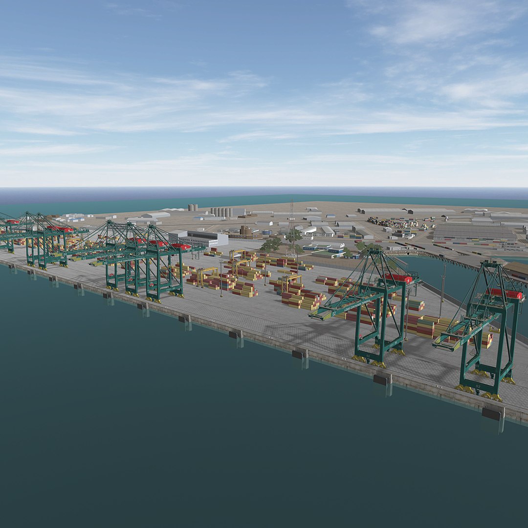 3D Container Cargo - TurboSquid 1434905