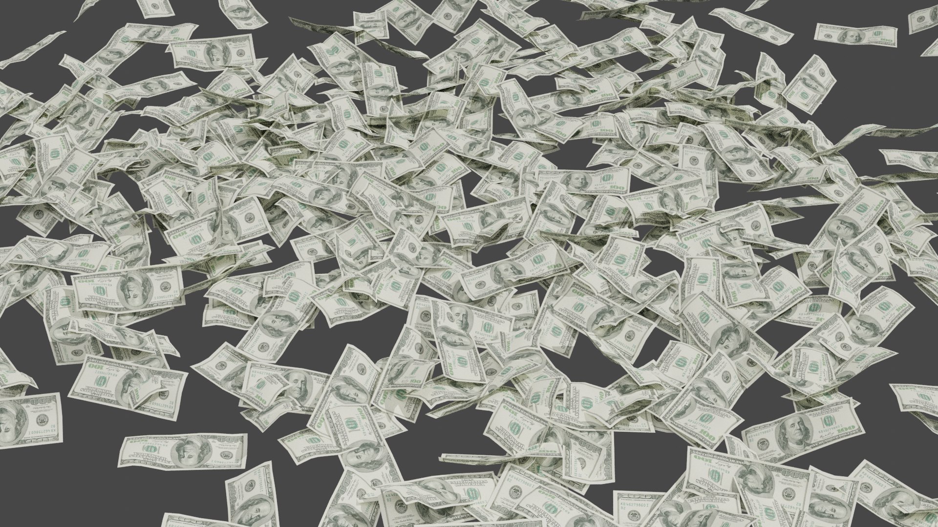 3D Model 100 Dollar Currency Pack - TurboSquid 2219870