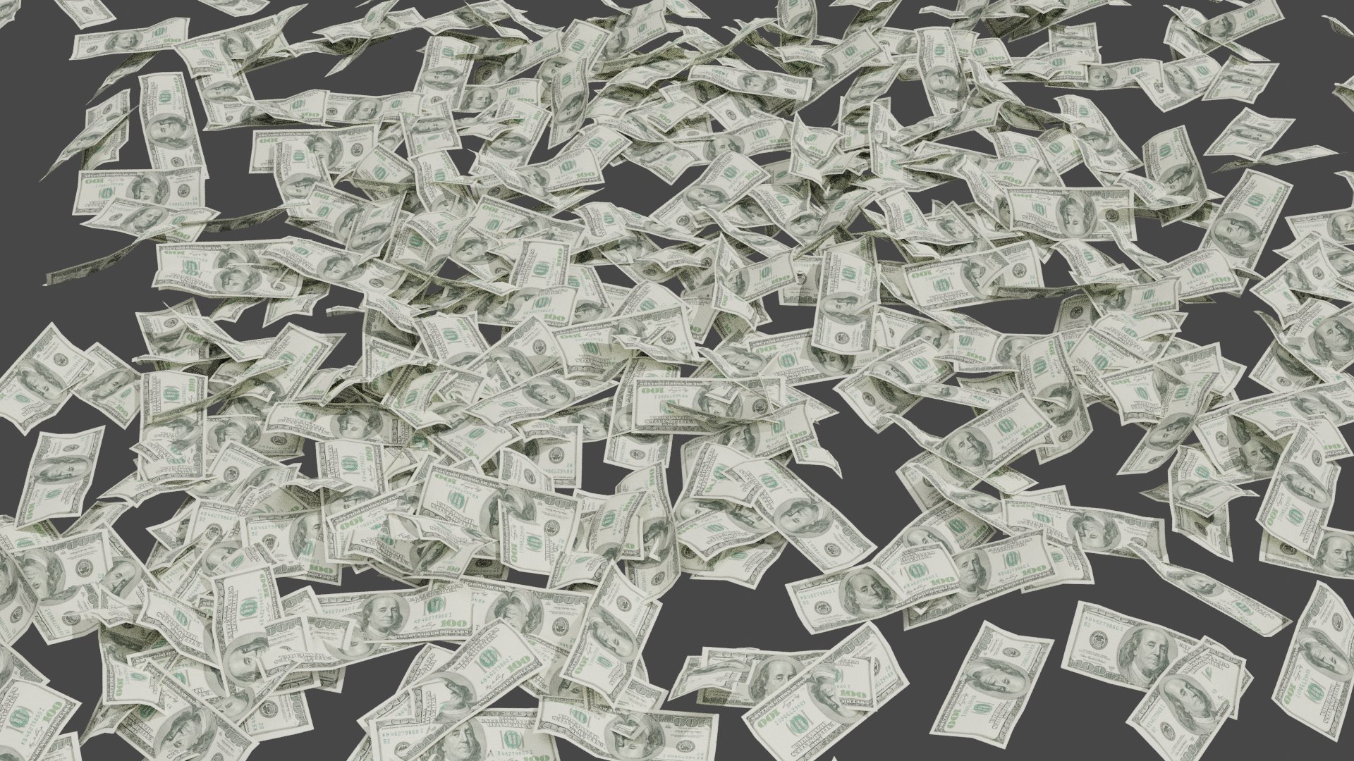 3D Model 100 Dollar Currency Pack - TurboSquid 2219870
