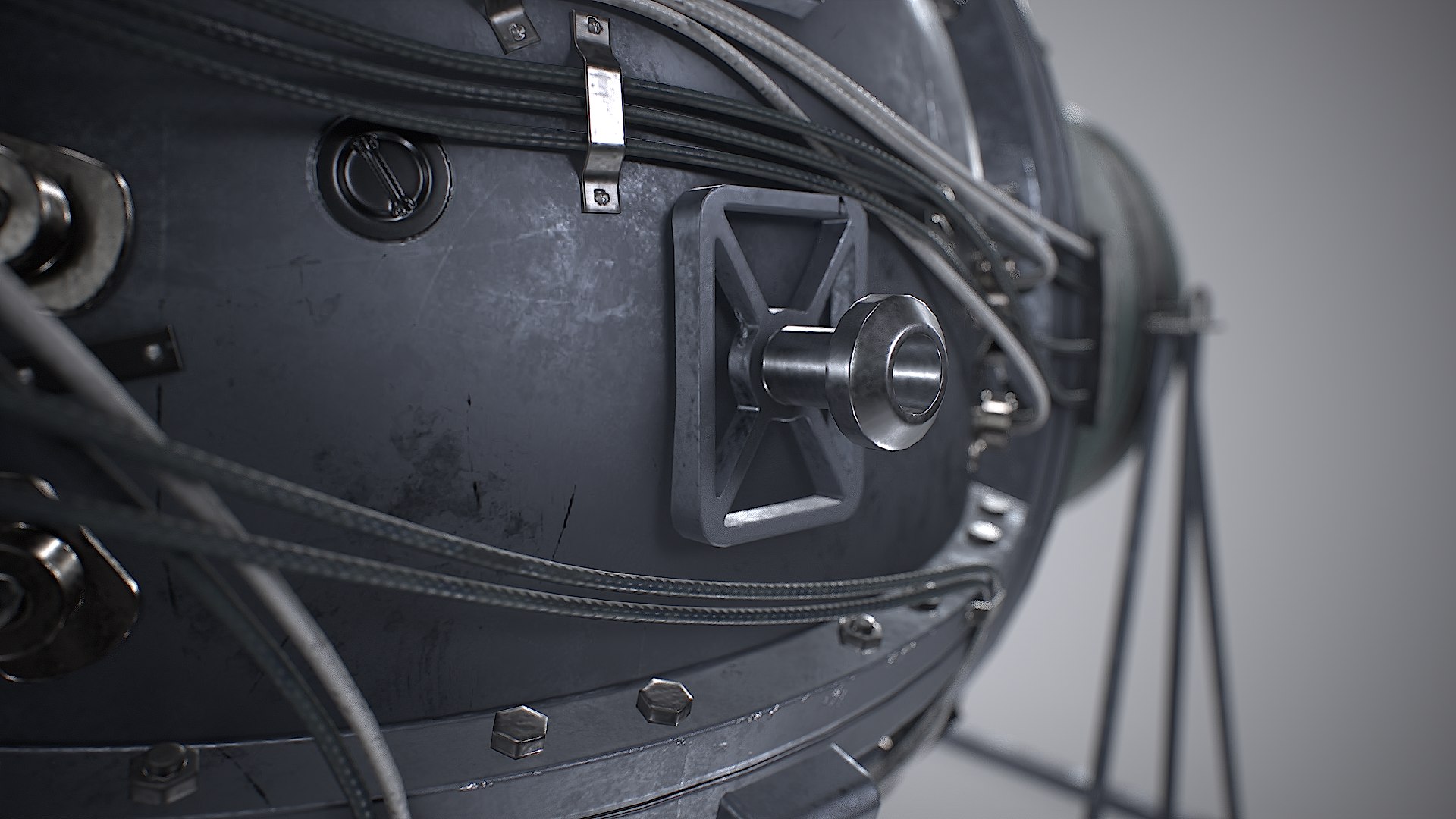 The Gadget World First Atomic Bomb Low-poly 3D Model - TurboSquid 2231766