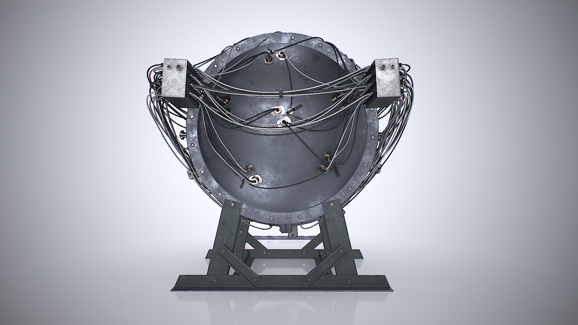 The Gadget World First Atomic Bomb Low-poly 3D Model - TurboSquid 2231766