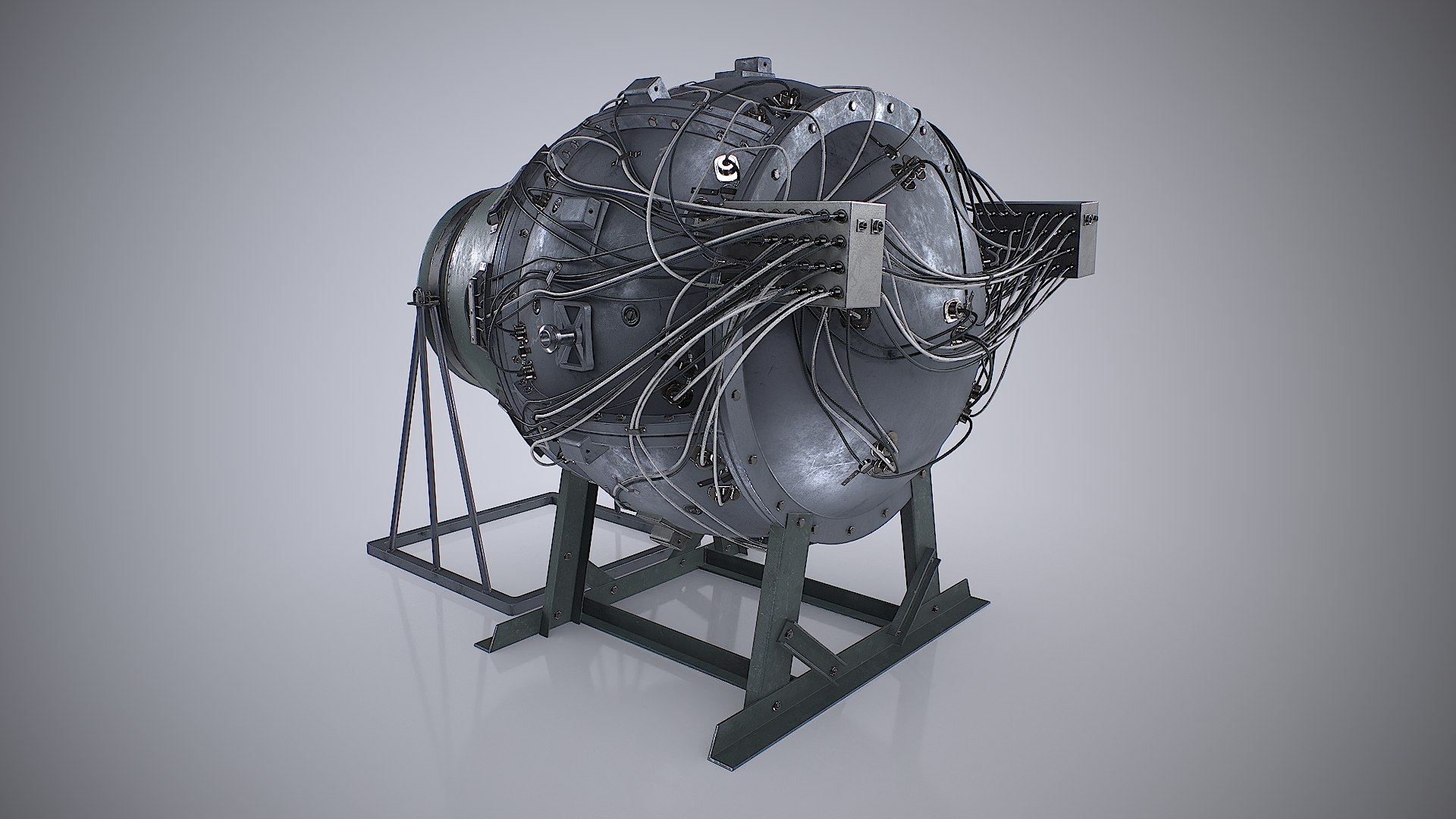 The Gadget World First Atomic Bomb Low-poly 3D Model - TurboSquid 2231766