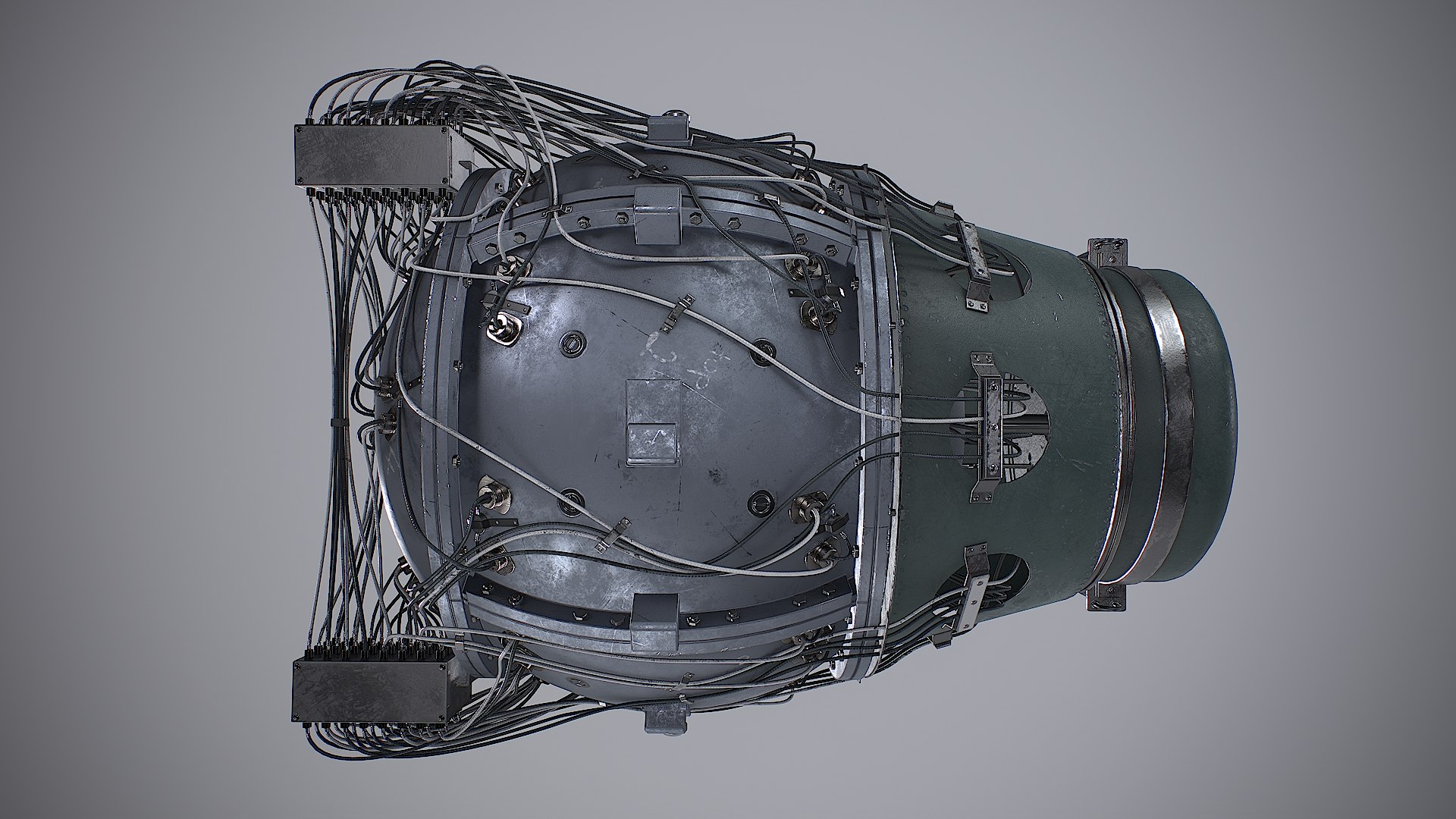 The Gadget World First Atomic Bomb Low-poly 3D Model - TurboSquid 2231766