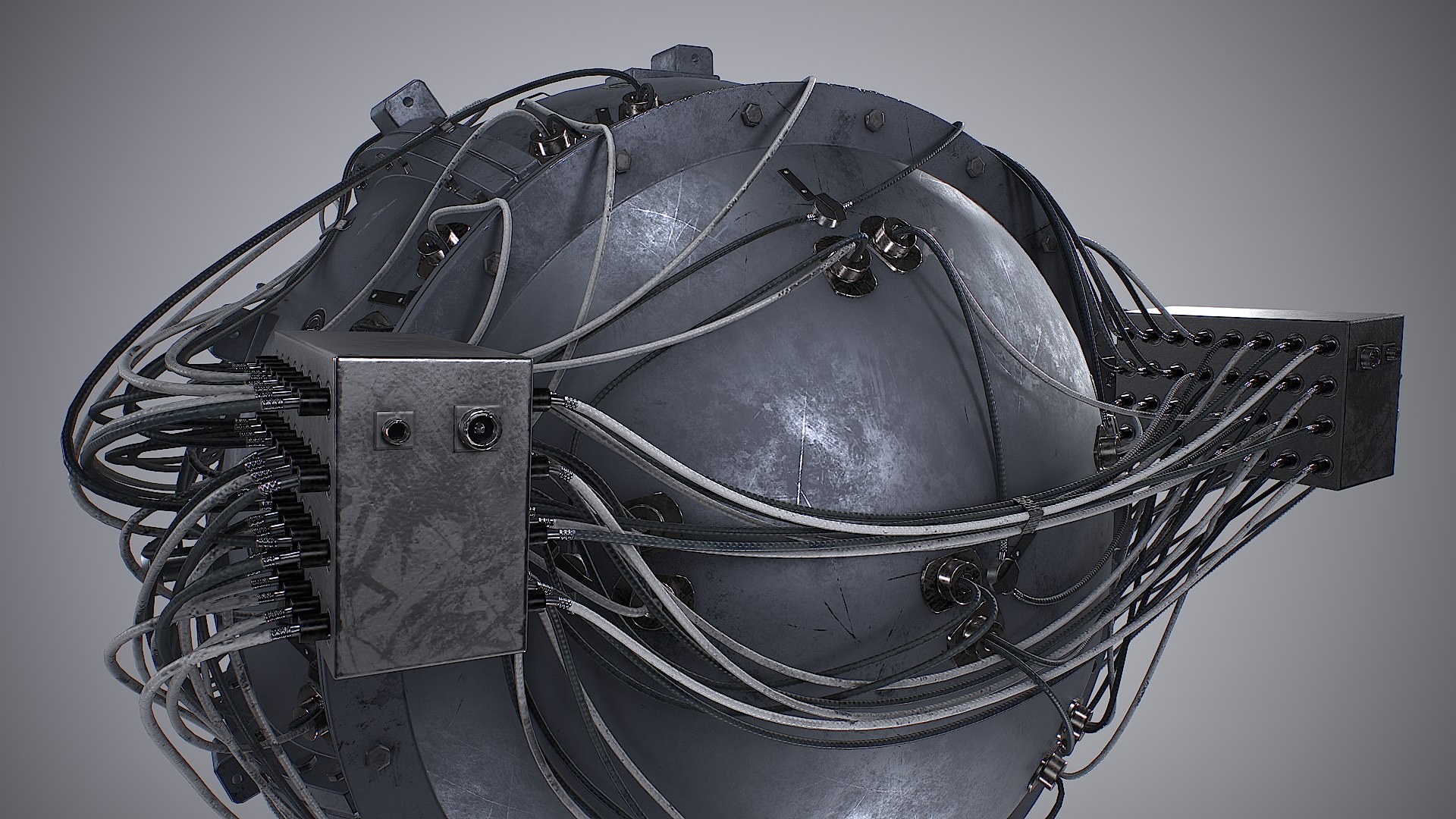 The Gadget World First Atomic Bomb Low-poly 3D Model - TurboSquid 2231766