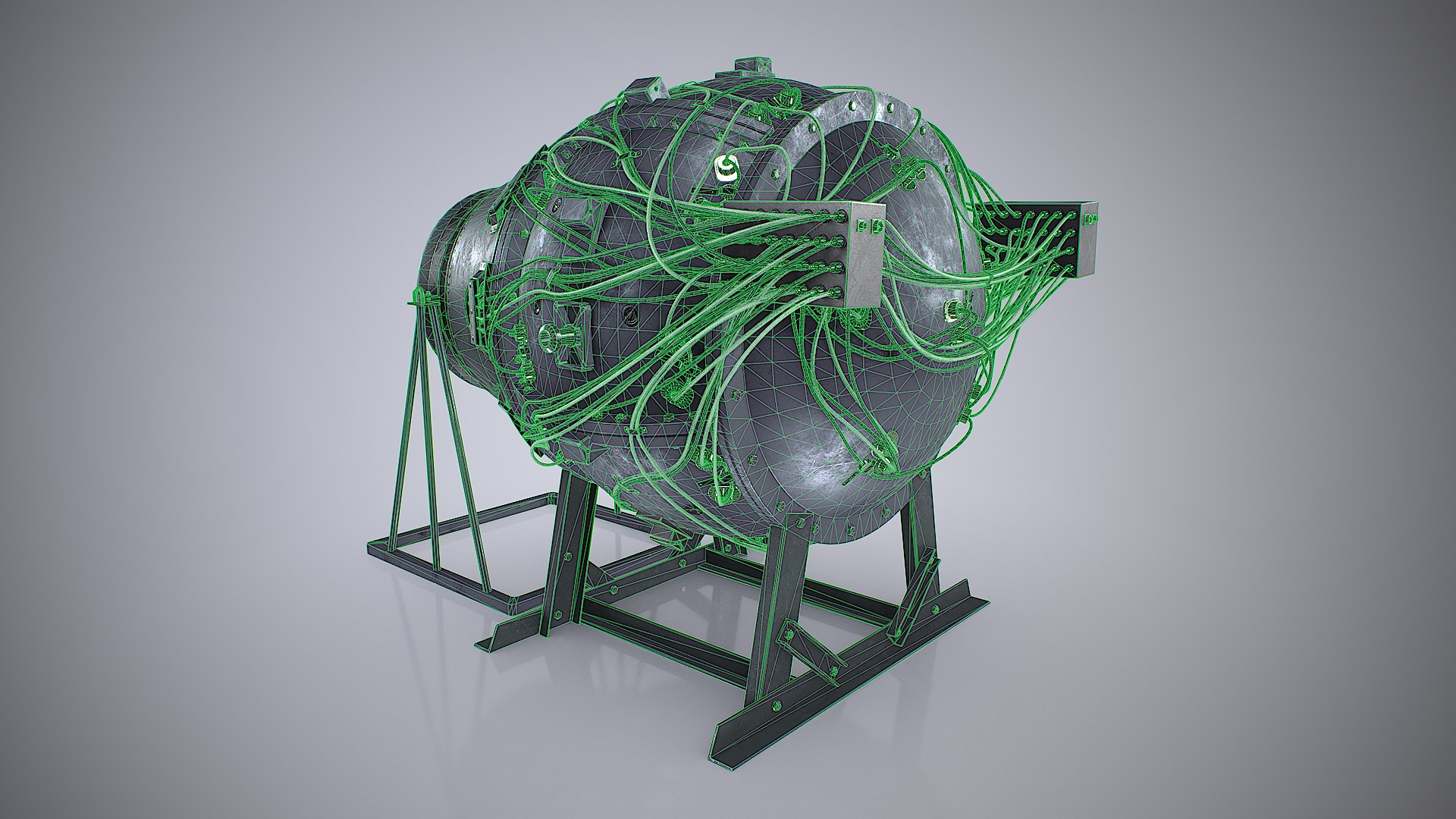 The Gadget World First Atomic Bomb Low-poly 3D Model - TurboSquid 2231766