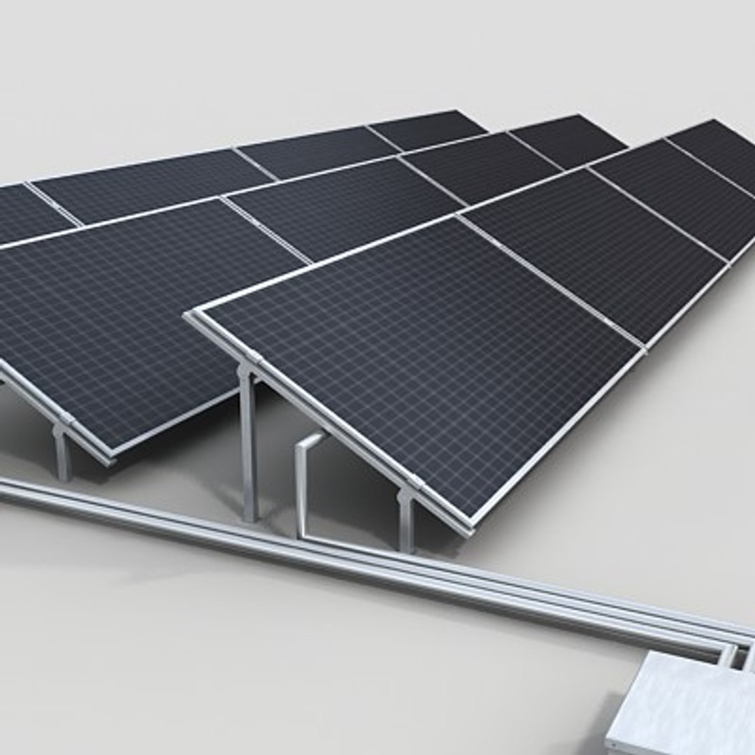 3ds Max Solar Panels