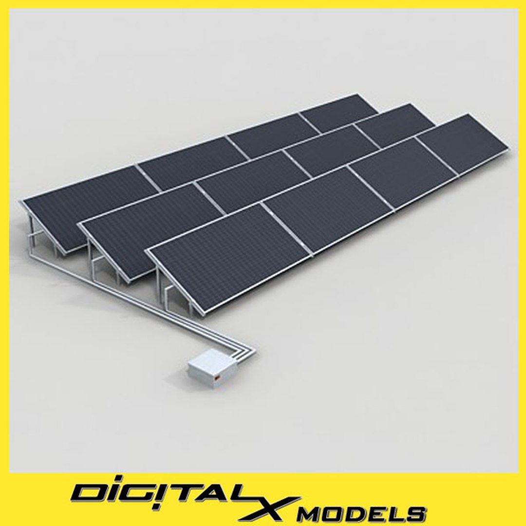 3ds Max Solar Panels