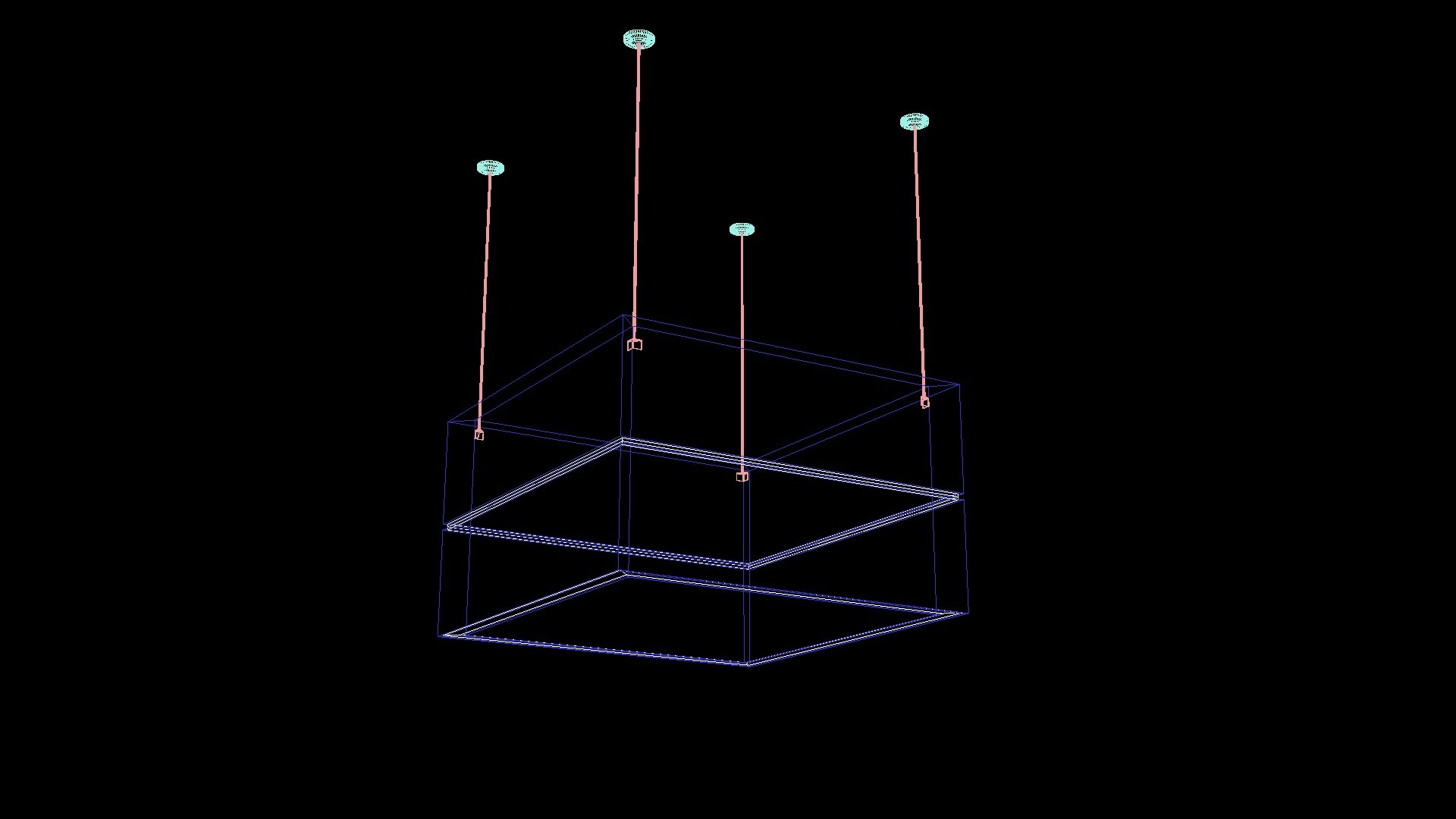3D Overhead Lamp White - TurboSquid 2057691