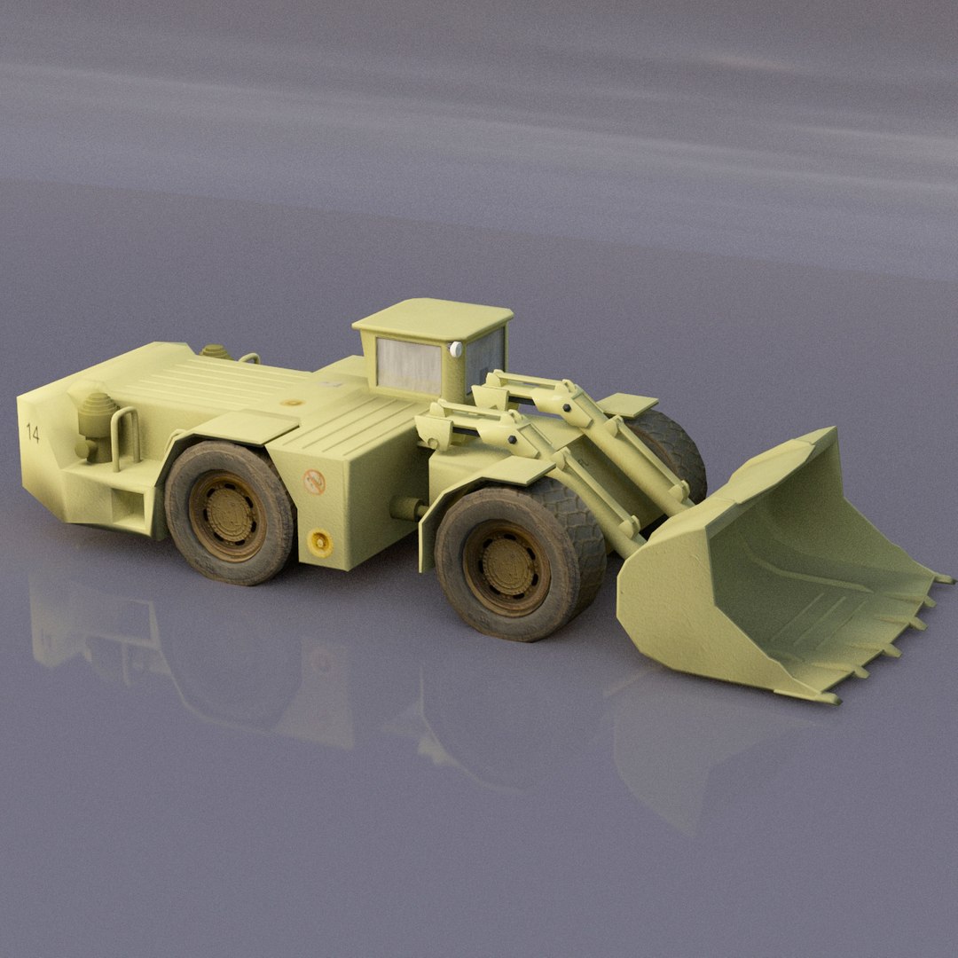 Car shovel 3D - TurboSquid 1410718